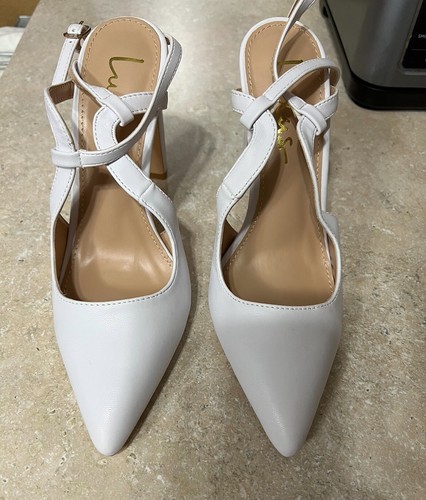 LULUS SHOES LuLu’s Women’s Heels White Size 6.5