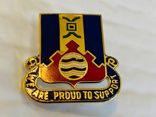 US Military 192nd Support Battalion Insignia Pin - We Are Proud To ...