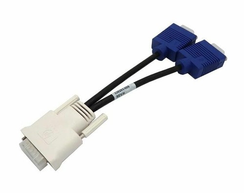 HP 338285-008 DSM-59 To Dual VGA Double Monitor Display Splitter Cable ...