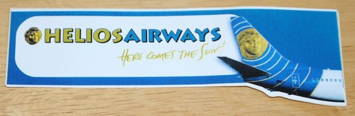 Helios Airways (Cyprus) Boeing 737 Airline Sticker | eBay