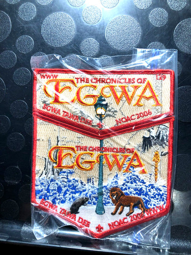 OA EGWA TAWA DEE LODGE 129 2006 NOAC THE CHRONICLES OF EGWA TWO PIECE ...