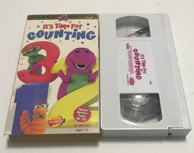 Barney - Its Time For Counting (VHS, 1998) | Grelly USA
