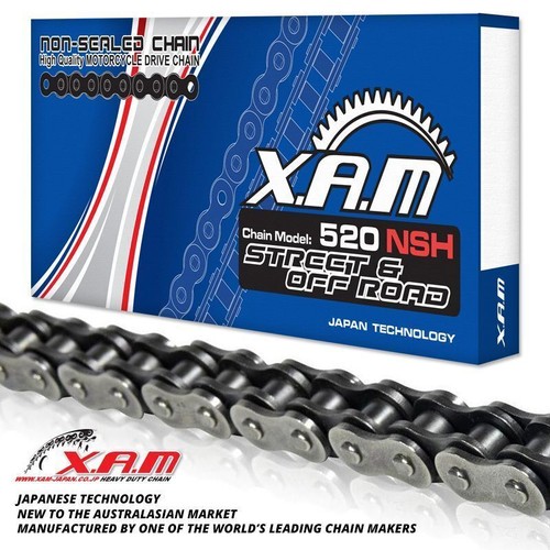 Non Sealed Heavy Duty CHAIN 110 Links for KTM 350 FREERIDE 2013-2018 ...