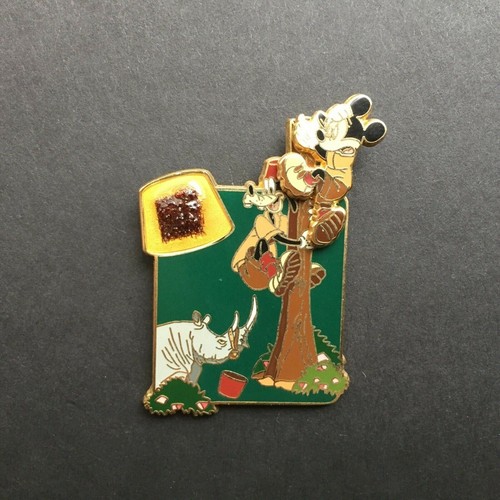 LE Piece of Disney History Pin Jungle Cruise Mickey Mouse Goofy Totem ...