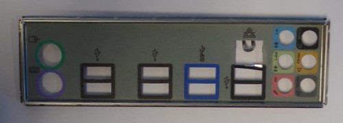 MSI 970A-G43 MS-7693 Ver.3.1 Blende - Slotblech - IO Shield #36965 ...