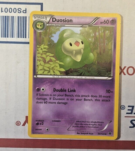 Duosion 34/124 - Fates Collide - Uncommon - Pokemon Card TCG - LP | eBay
