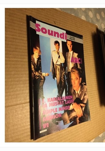ABC 1982 Finnish Magazine Simple Minds U2 | eBay