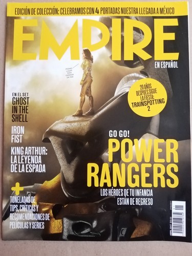 POWER RANGERS EMPIRE MEXICAN MAGAZINE MEXICO SPANISH 2017 | eBay