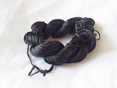 1mm Black Nylon Cord for sale | eBay