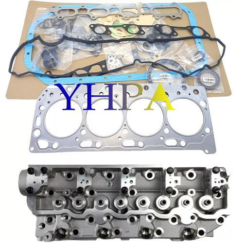 New Bare Cylinder Head + Full Gasket Kit For Mitsubishi 4D56 4D56T ...