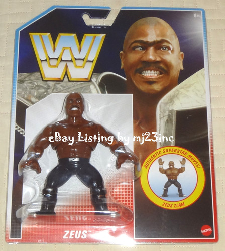 MATTEL WWE RETRO ZEUS NO HOLDS BARRED MOVIE WRESTLING ACTION FIGURE WWF ...
