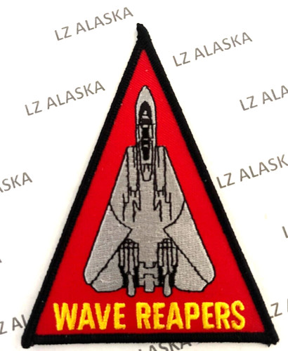 US NAVY STRIKE FIGHTER SQ VF-101 GRIM "WAVE" REAPERS F-14 TRIANGLE ...