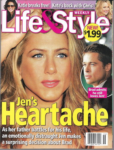 JENNIFER ANISTON - LIFE & STYLE Mag Sept 4, 2006 - Jessica Simpson | eBay