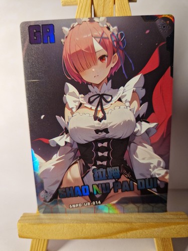 Ram | Re:Zero | GR-14 | Charm of Goddess | Goddess Story Waifu Card | eBay