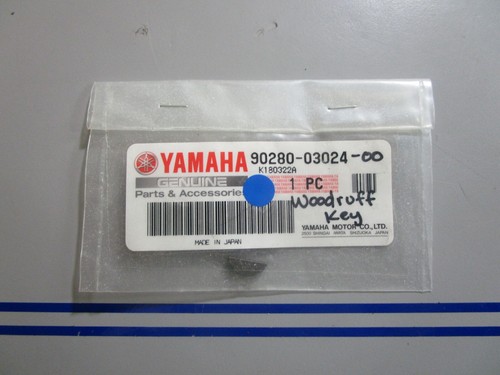 NOS Yamaha Woodruff Key 90280 03024 for sale online | eBay