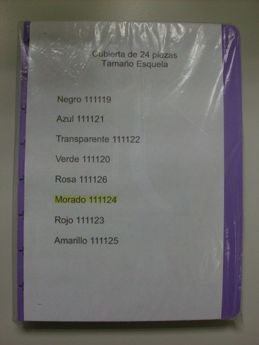 Arc Rollabind Purple Plastic 5 X 8 Notebook Cover and Back | eBay