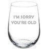 I'm Sorry It's Just That I Literally Don't Give A explicit Funny Wine ...