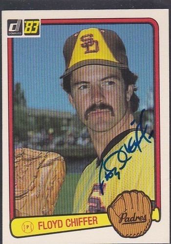 1983 DONRUSS BASEBALL AUTOGRAPH FLOYD CHIFFER PADRES *52633 | eBay
