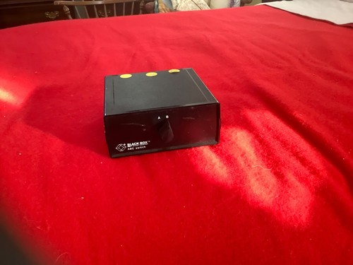black box abc switch model sw018b-fff 2 port switch dimensions approx 6 ...