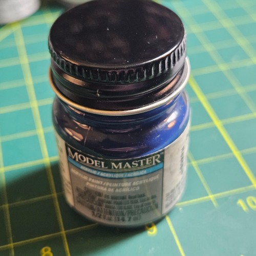Testors Model Master Dark Sea Blue 4686 Acrylic Paint 1/2 Ounce NOS | eBay