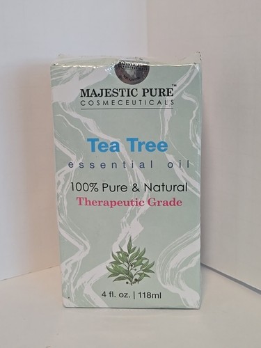 Majestic Pure Cosmeceuticals Tea Tree Oil,100% Pure & Natural, 4 fl oz ...