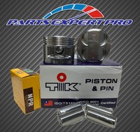 NIPPON RACING PM3 D15B D15B7 FULL FLOATING PISTONS AND NPR RINGS 75 ...