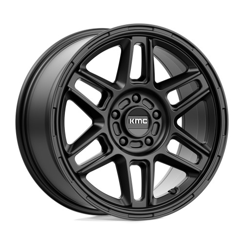 Set of 4 KMC KM716 NOMAD Wheels 17X8 5X120 SATIN BLACK 38MM | eBay