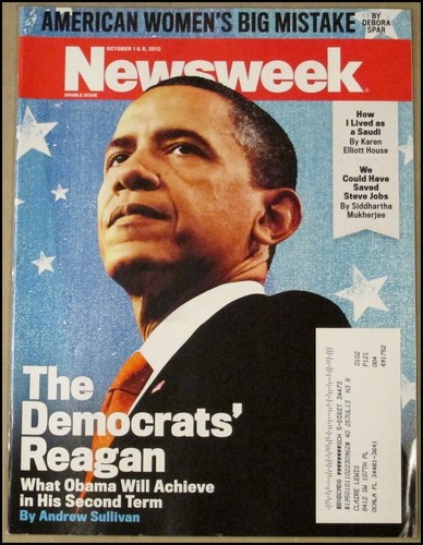 10/1/2012 10/8/2012 Newsweek Magazine President Barack Obama Democrats ...