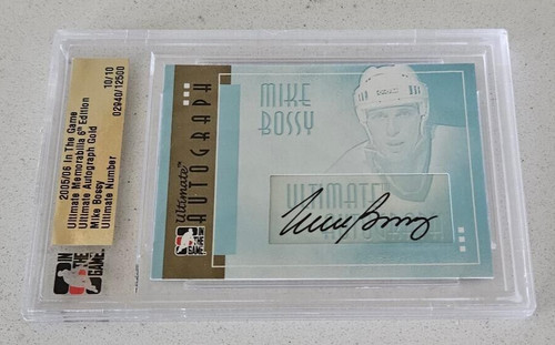Mike Bossy 2005-06 Ultimate Autograph 10/10 Islanders Signed Rare 🔥 | eBay