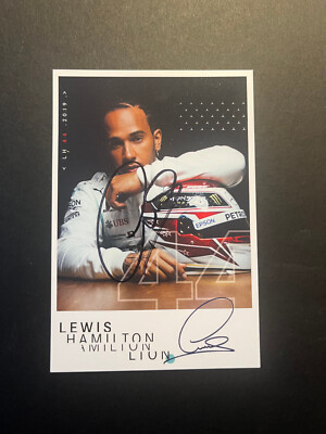 Lewis Hamilton Autograph for sale | eBay
