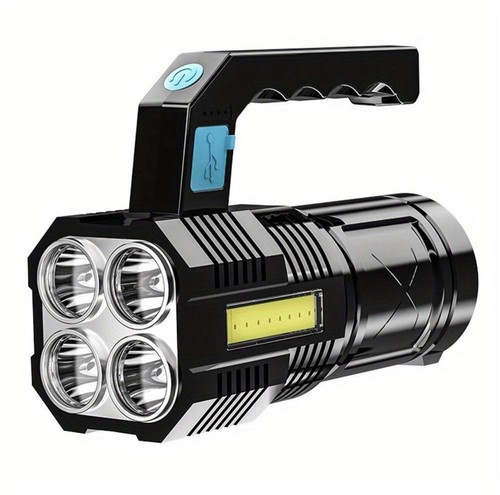 4 in 1 Strong Touch Flashlight Rechargeable | eBay