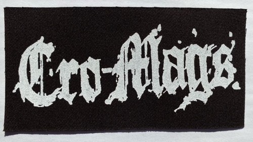 Cro-Mags Cloth Patch Sew On Badge Punk Rock Approx 3" X 5.75" (CP106 ...
