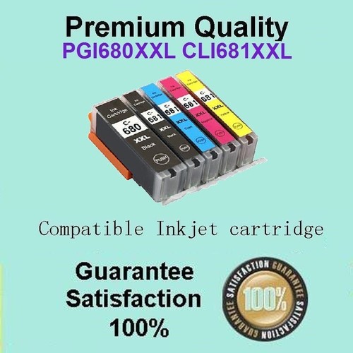 5 x PGI-680XL CLI-681XL XXL Compatible for CANON PIXMA TR7560 TR8560 ...