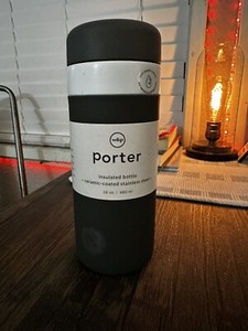 W P Porter Insulated Bottle 16 Oz Clean Taste Ceramic Coating For Water ...