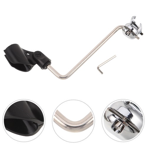 Microphone Mount On Drum Clip - Detachable Drum Set Mounting Clamp ...