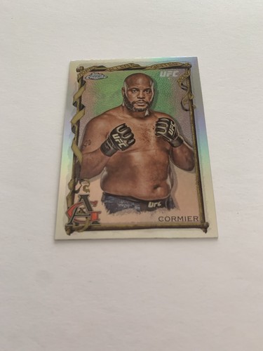 2024 TOPPS CHROME UFC DANIEL CORMIER ALLEN & GINTER Refractor Insert # ...