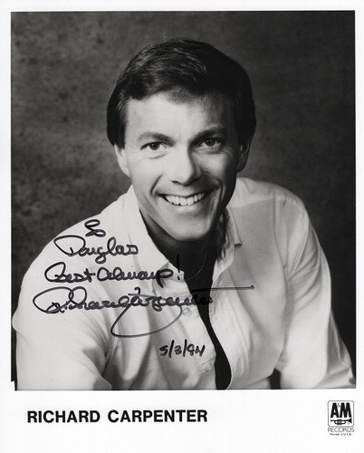 Richard Carpenter Hand Signed 8 x 10 Photo Autograph Carpenters | eBay