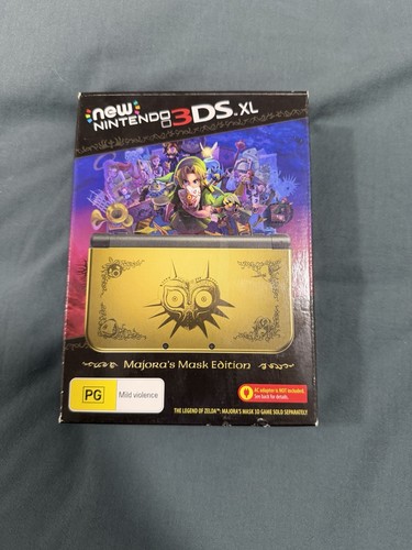New Nintendo 3DS XL Legend of Zelda Majoras Mask Edition Console Brand ...