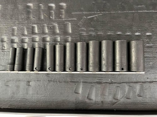 Snap-on Deep Impact Socket Set 12pc SAE | eBay