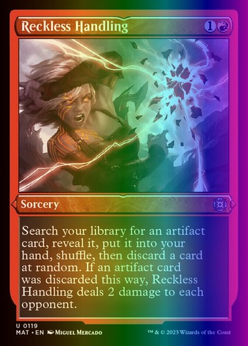 MTG Reckless Handling (119/230) March of the Machine The Aftermath NM ...
