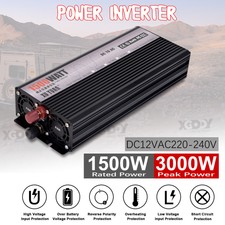 1500 Watt Pure Sine Wave Inverter for sale | eBay