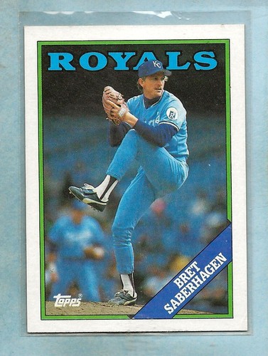 BRET SABERHAGEN - 1988 Topps - #540 - Royals - Comb. Shipping | eBay