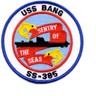 USS Bang SS 385 - Sentry of the Sea BC Patch Cat No B786 | eBay