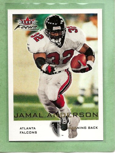 JAMAL ANDERSON - 2000 Fleer Focus - #144 - Falcons- Comb. Shipping ...