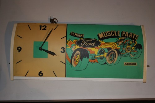 Original Ford Autolite Muscle Parts Clock, The holy grail of Ford ...