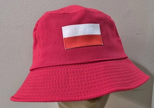 Polish Flag Bucket Hat Red Poland Flag Hat | eBay