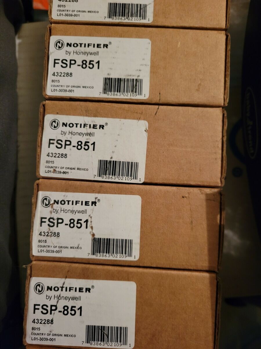 Receptor Av Sensor De Humo Notifier Para Ducto Direccionable - FSP-951R ...