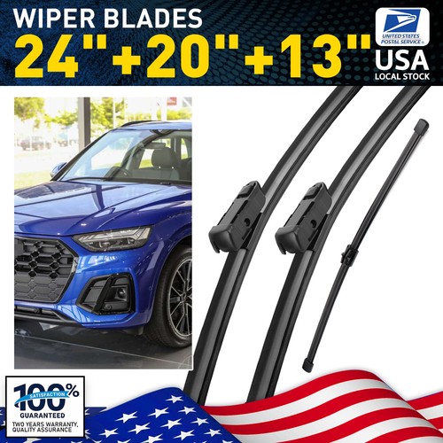 FRONT&REAR Windshield Wiper Blade For Audi Q3 2019-2023 One Set of 24 ...