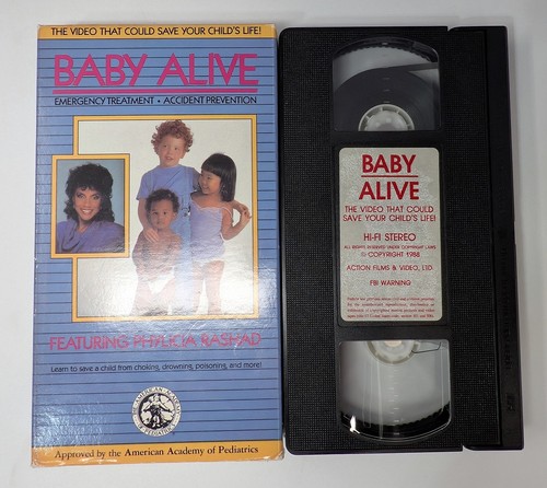 VHS: Baby Alive: Phylicia Rashad: weird bizarre special interest children kids | eBay