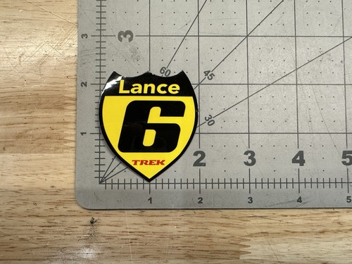 Trek Lance Armstrong 6 Tour De France Sticker Decal GENUINE | eBay